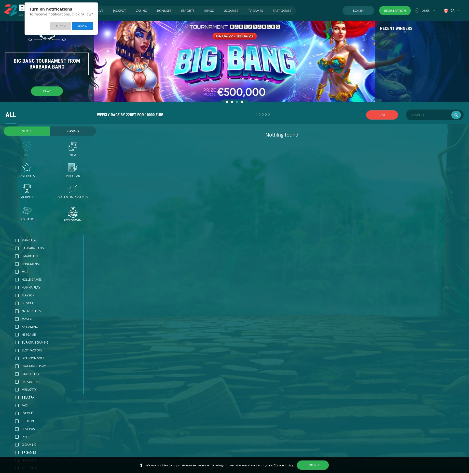 22 Bet Casino Review & Bonuses | February, 2023