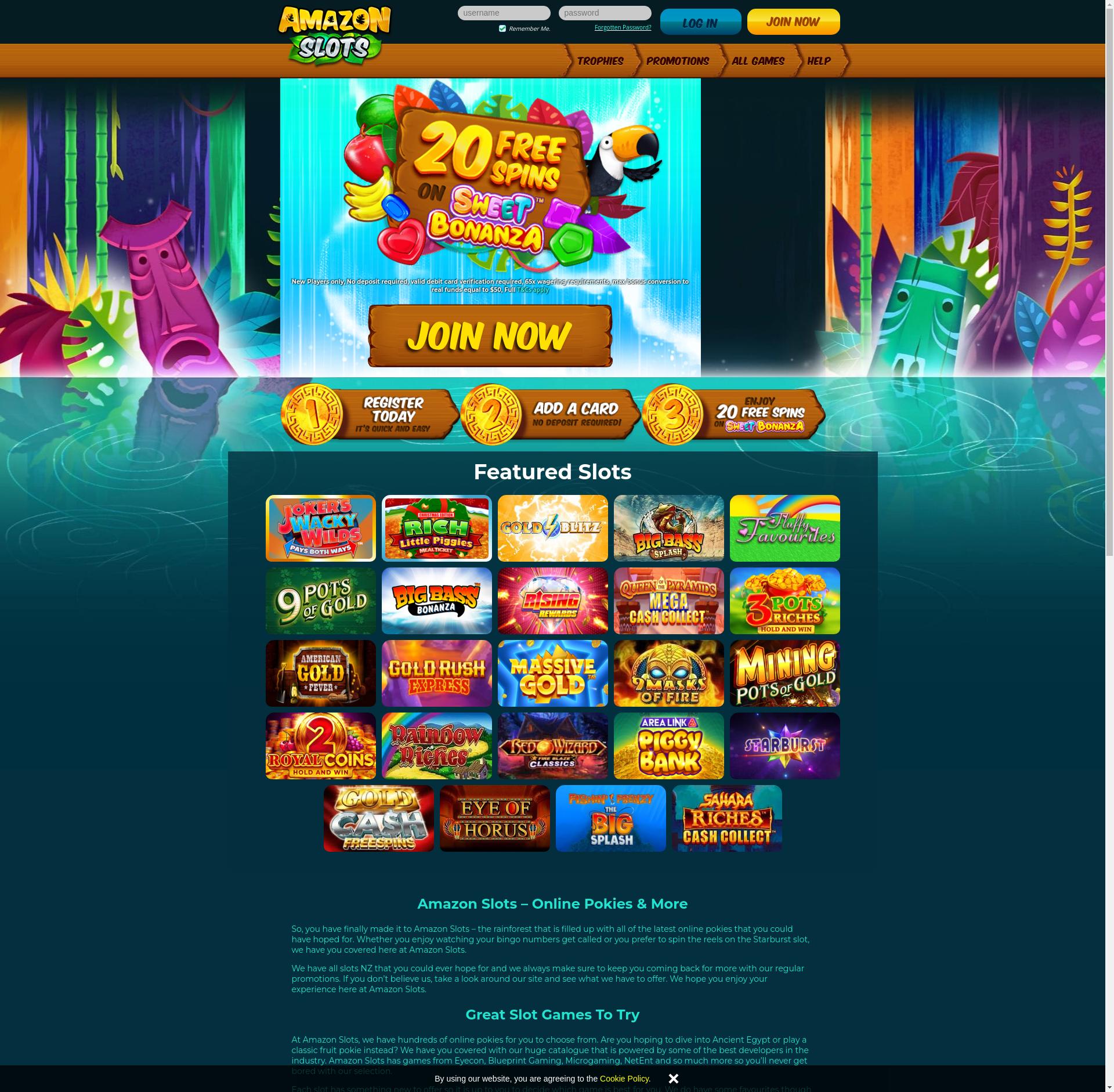 Amazon Slots Casino Review & Bonuses