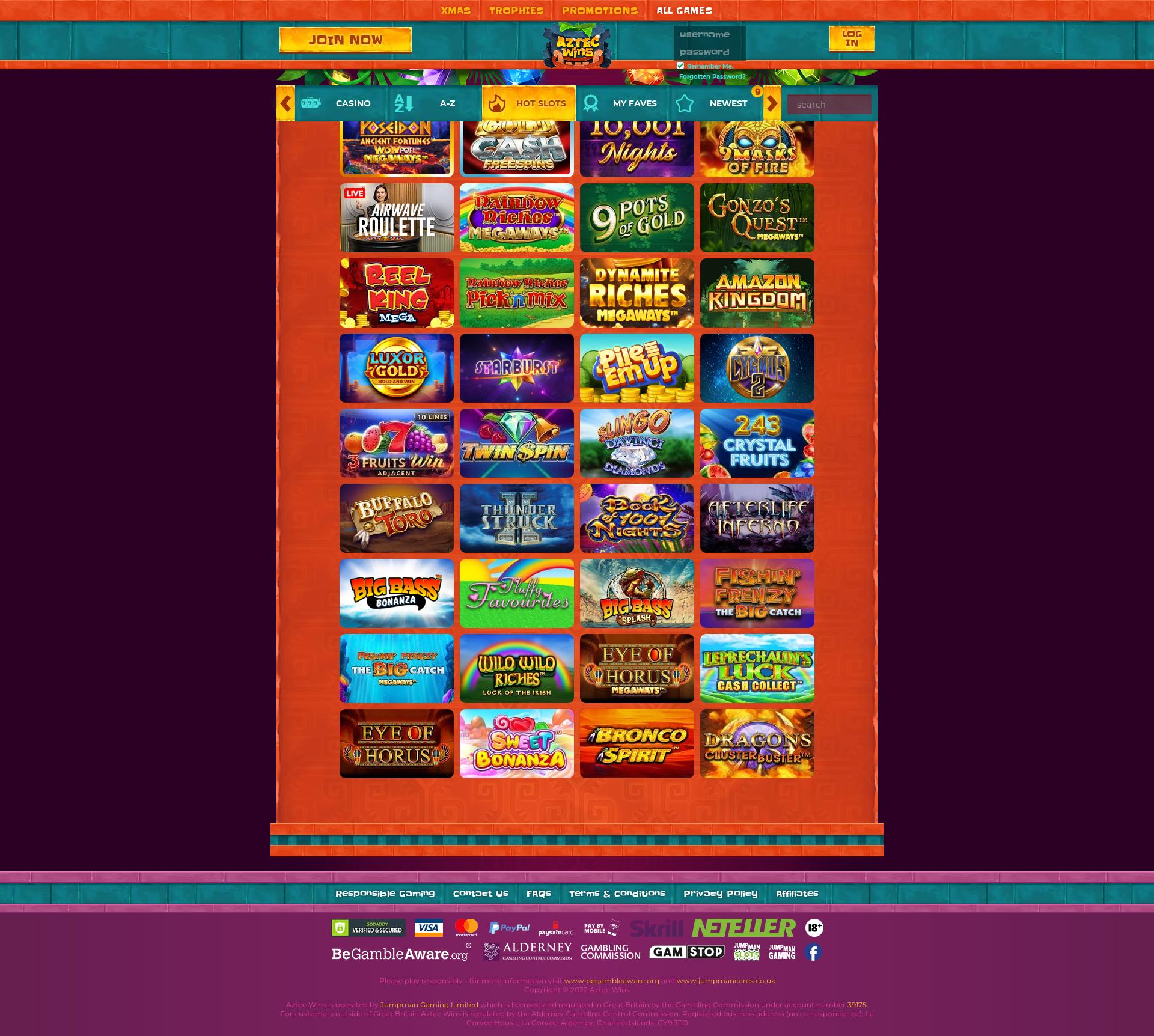 Aztec Wins Casino Review & Bonuses | December, 2022