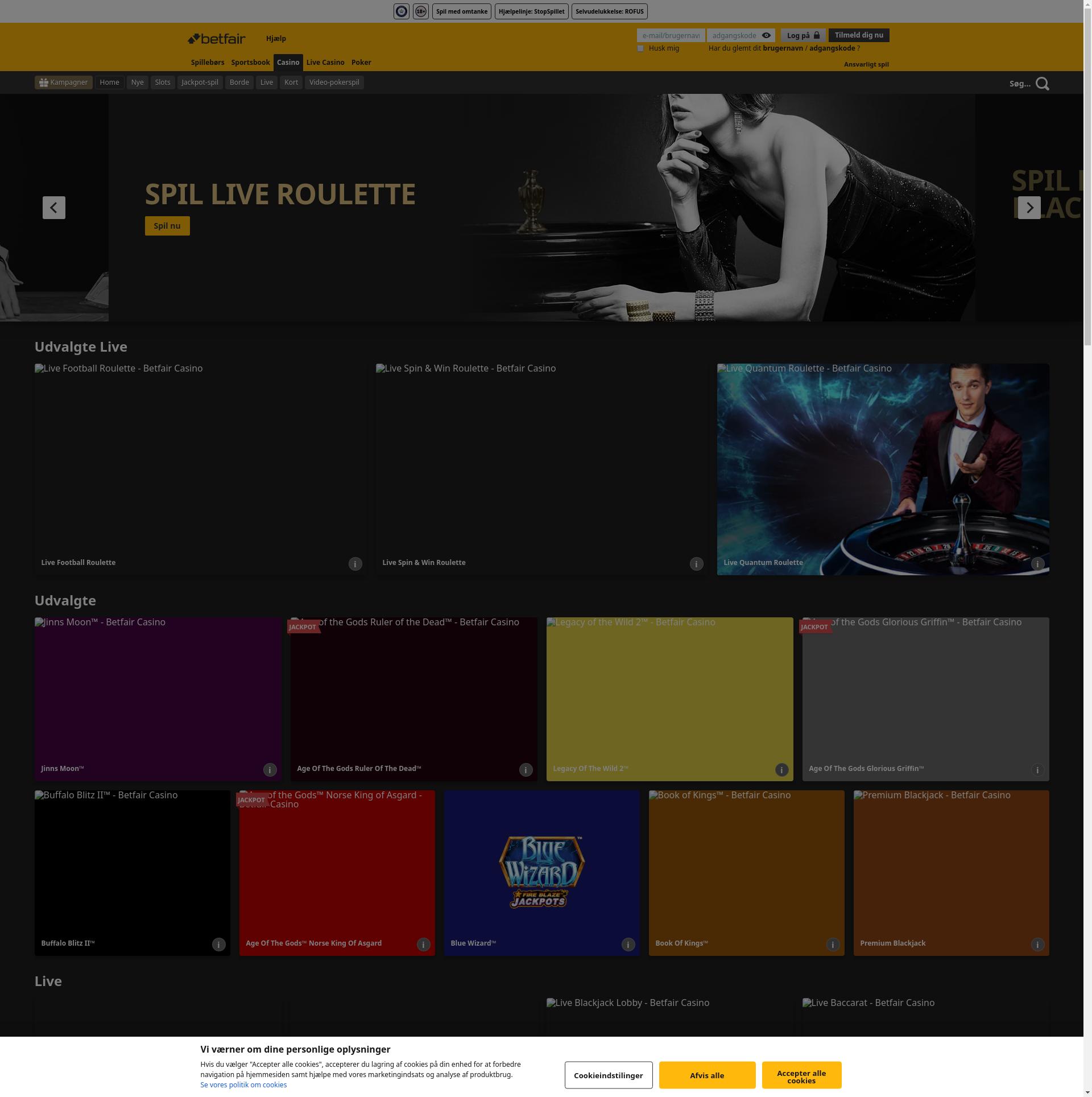 Betfair Casino Review & Bonuses