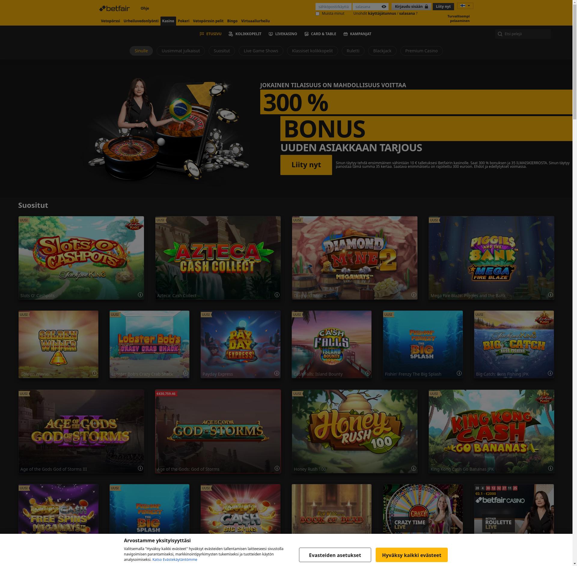 Betfair Casino Review & Bonuses