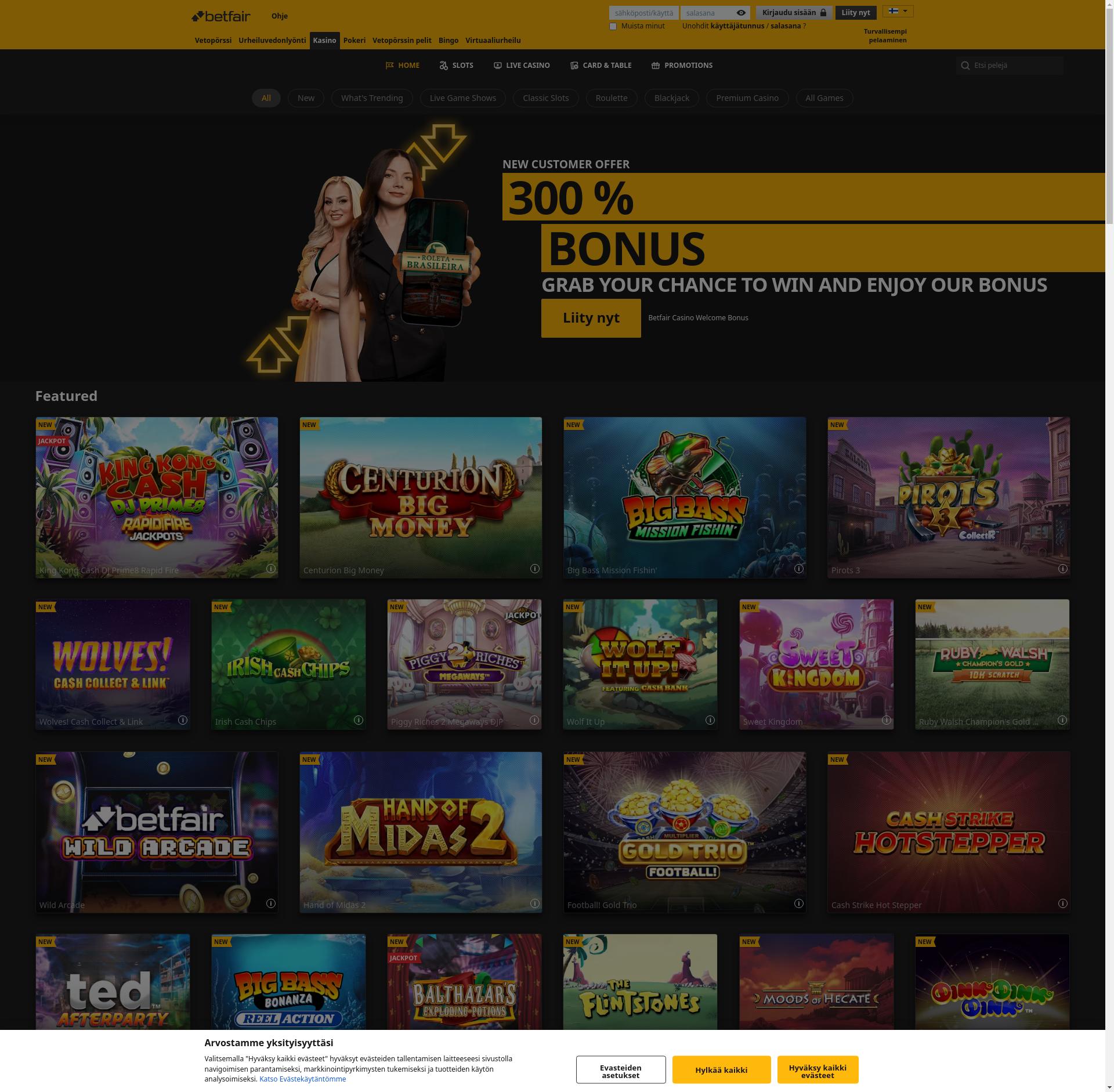 Betfair Casino Review & Bonuses