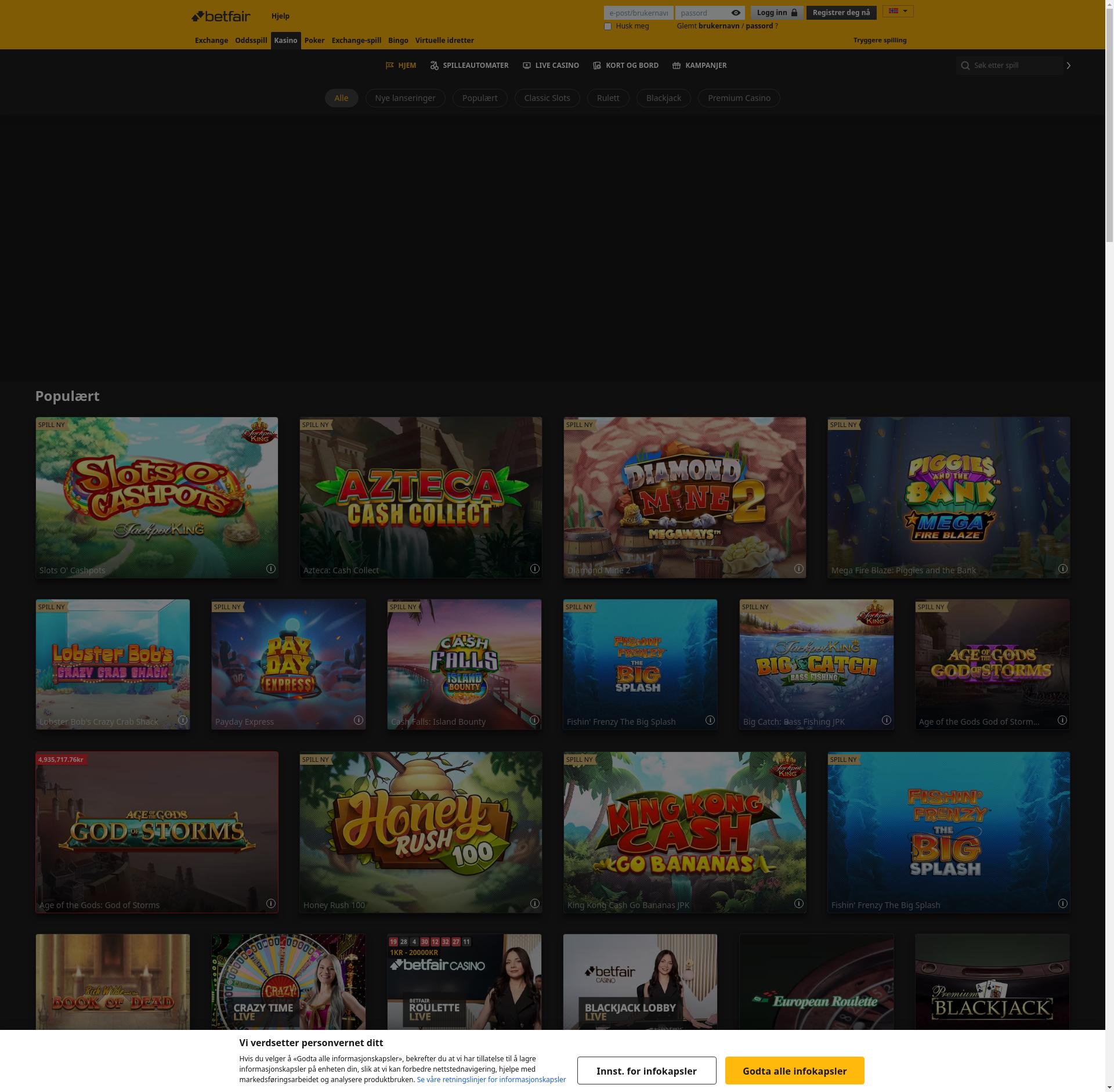 Betfair Casino Review & Bonuses