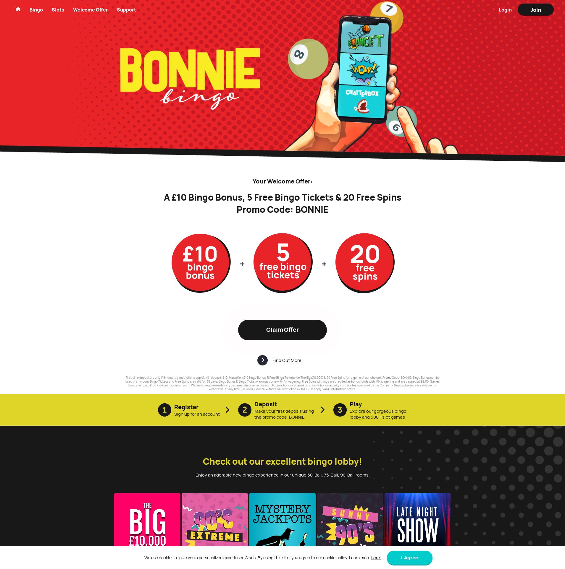 Bonnie Bingo Casino Review & Bonuses | May, 2022