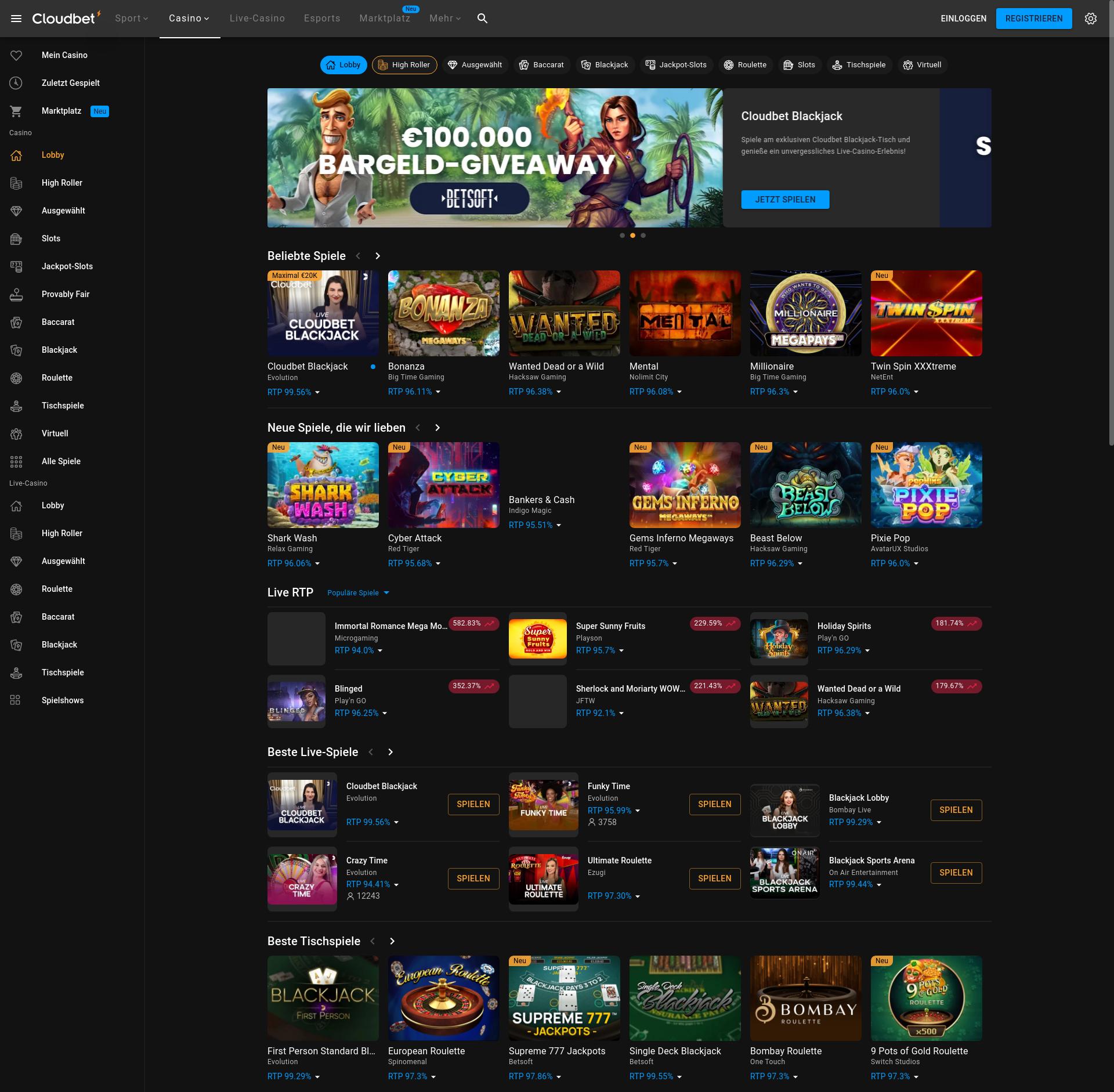 Cloudbet Casino Review & Bonuses | June, 2023