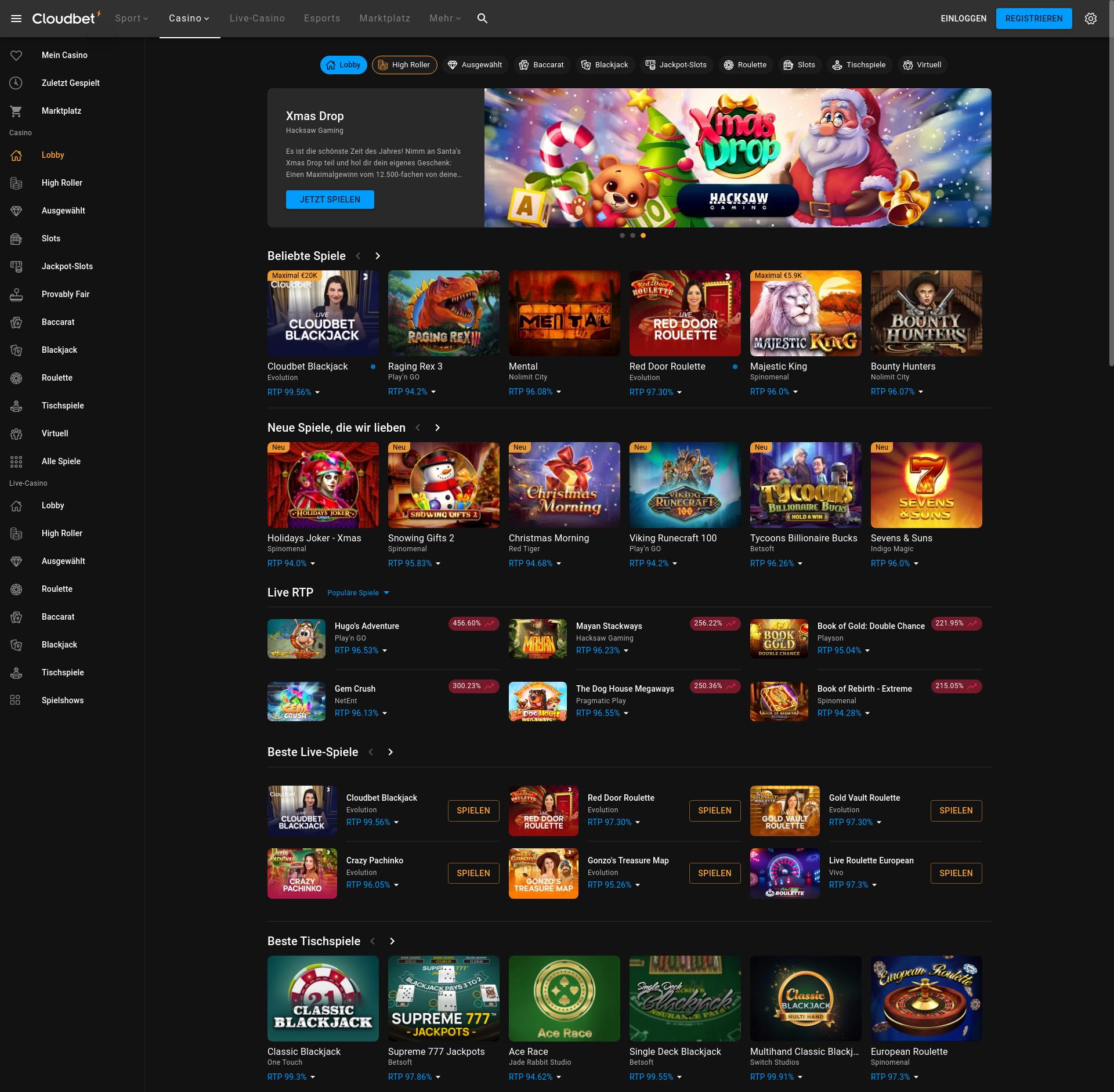 Cloudbet Casino Review & Bonuses