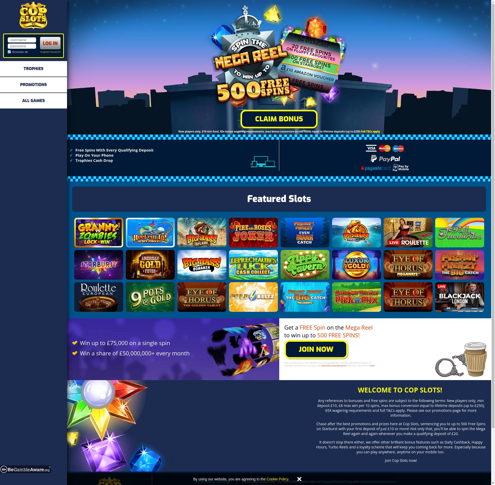 Cop Slots Casino Review & Bonuses | April, 2023