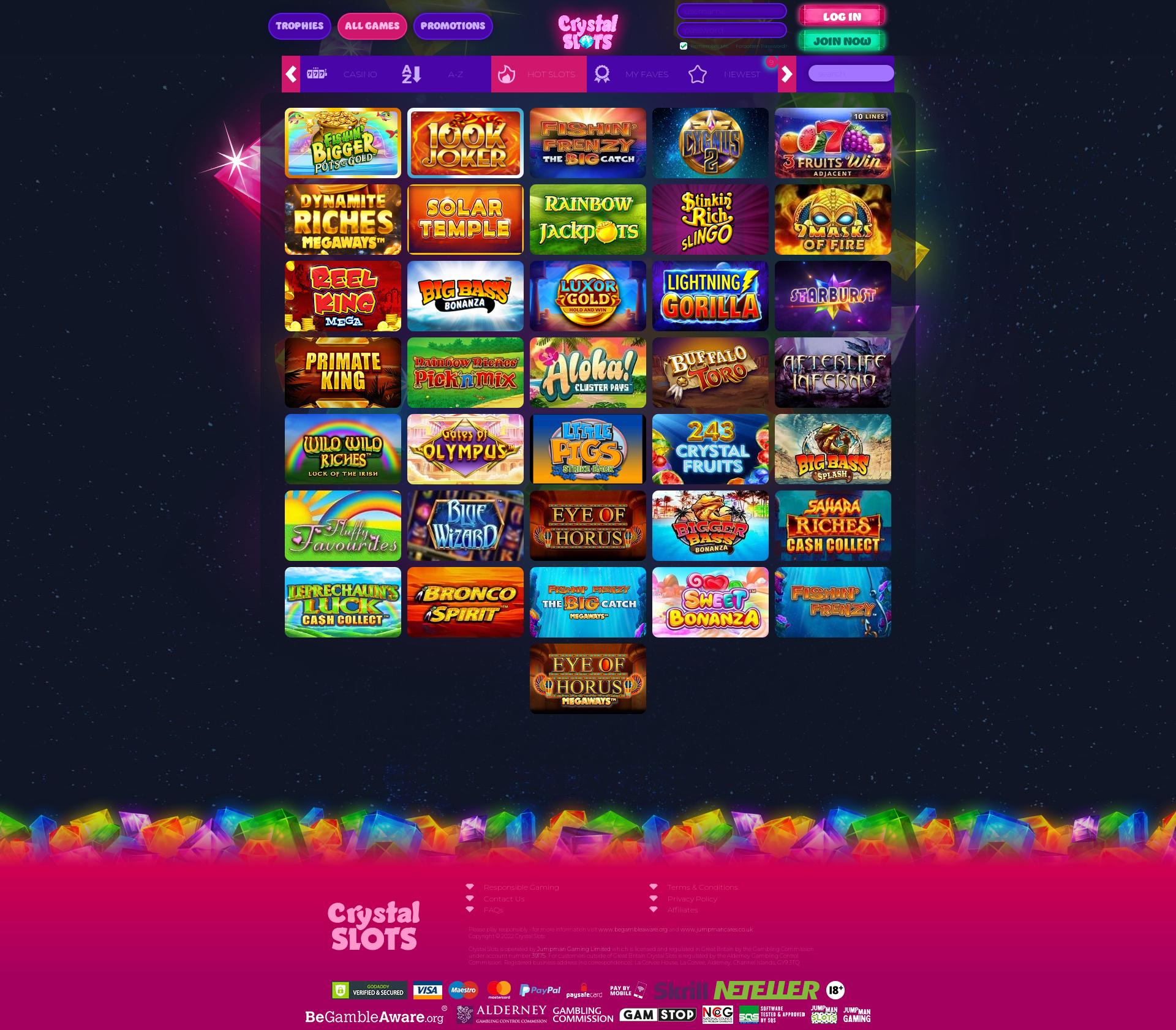 Crystal Slots Casino Review & Bonuses | September, 2022