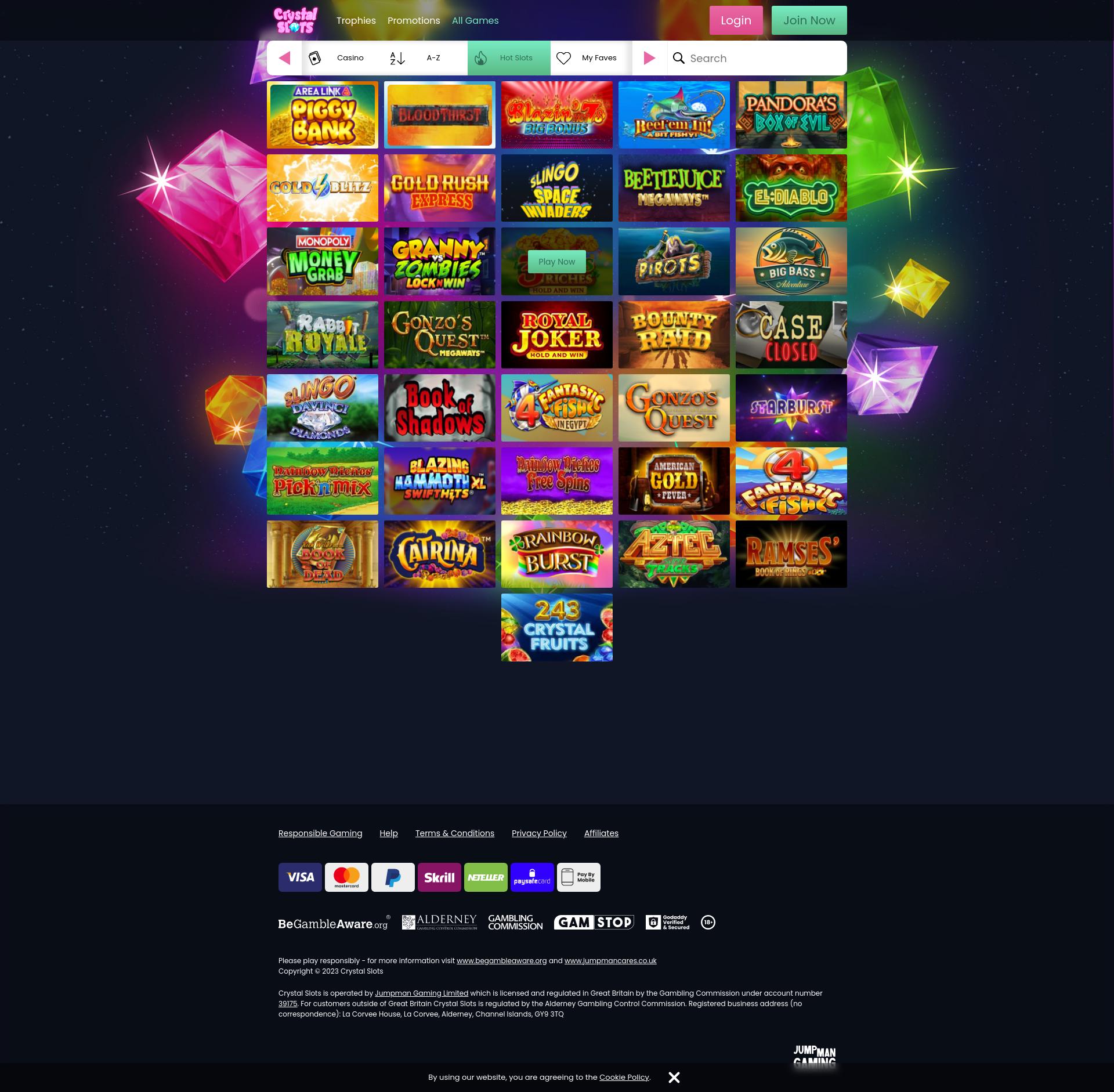 Crystal Slots Casino Review & Bonuses