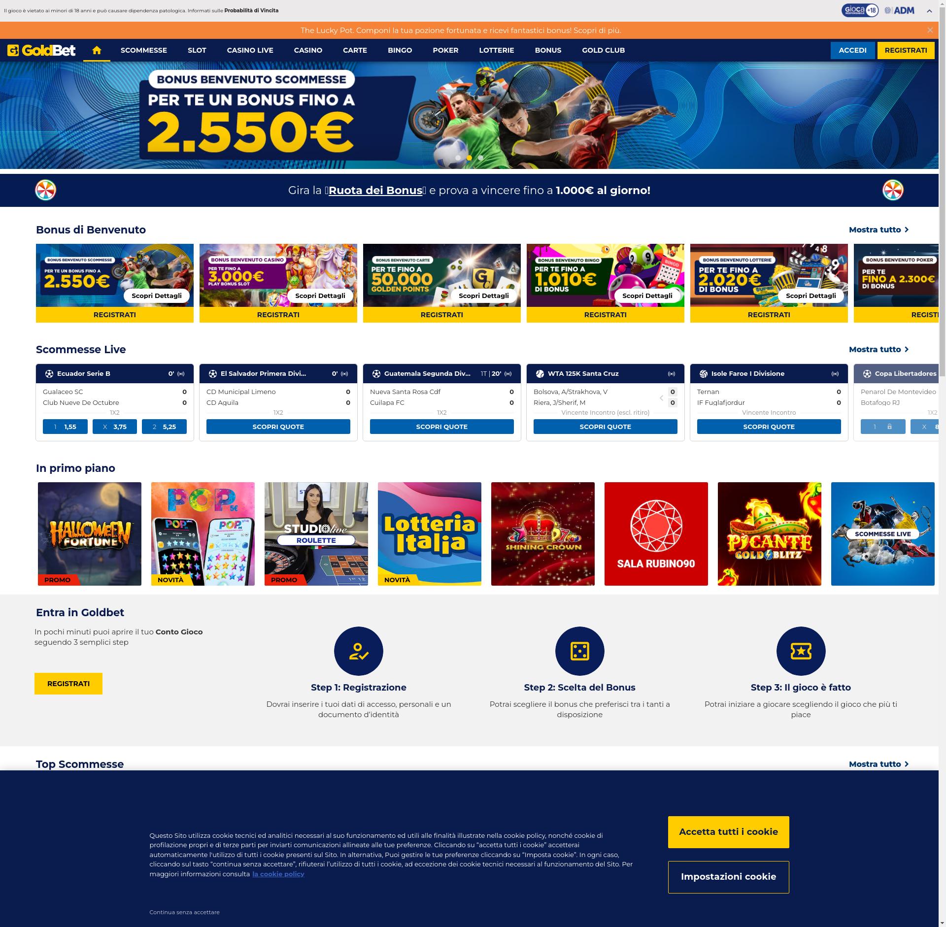 GoldBet Casino Review & Bonuses