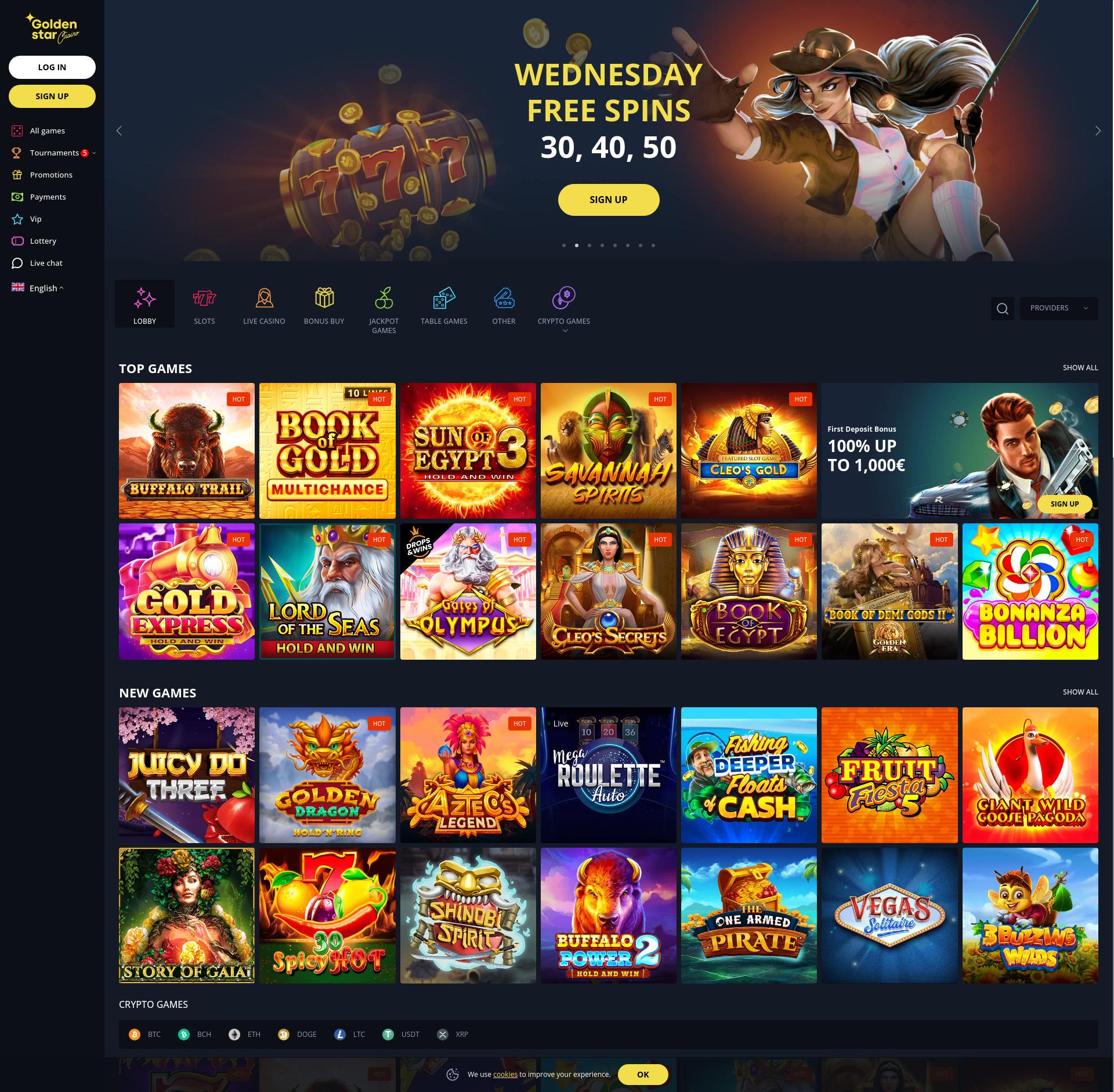Golden Star Casino Review & Bonuses | July, 2023