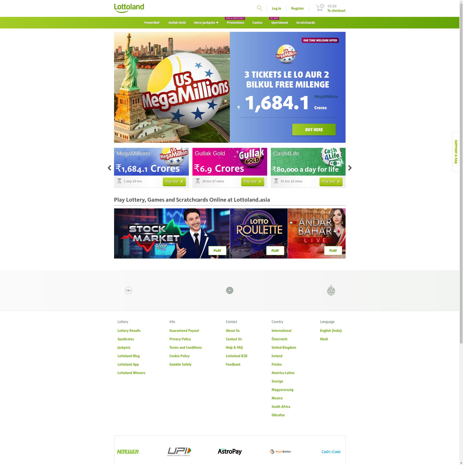 Lottoland Casino Review & Bonuses