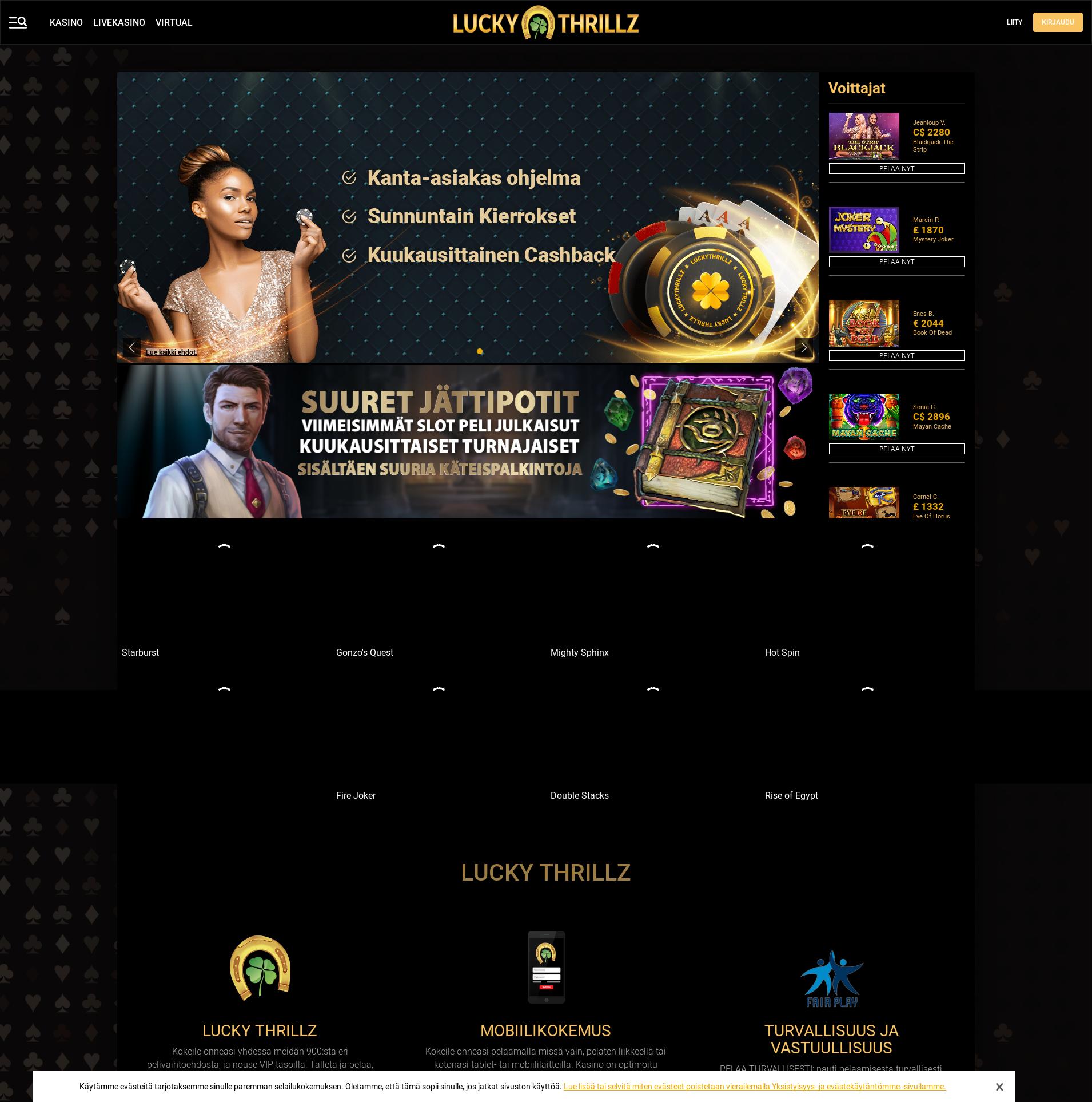 Lucky Thrillz ᐈ Review Casino Bonuses