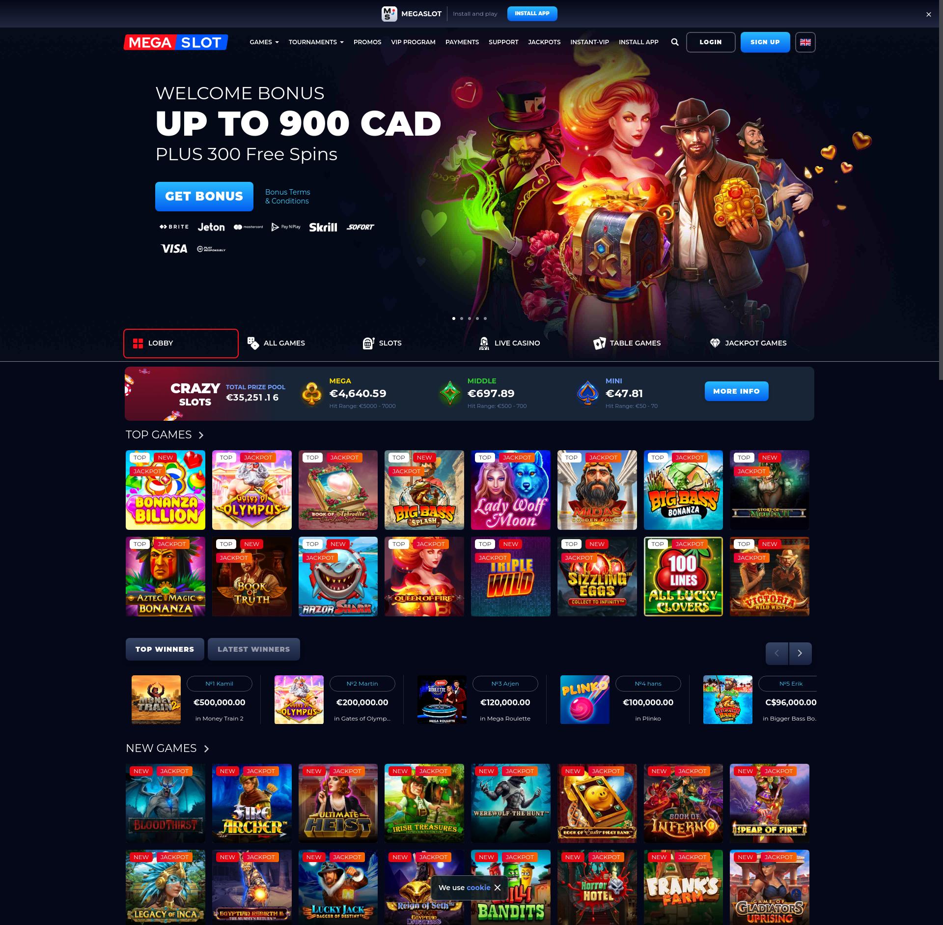 Megaslot Casino Review & Bonuses | April, 2023
