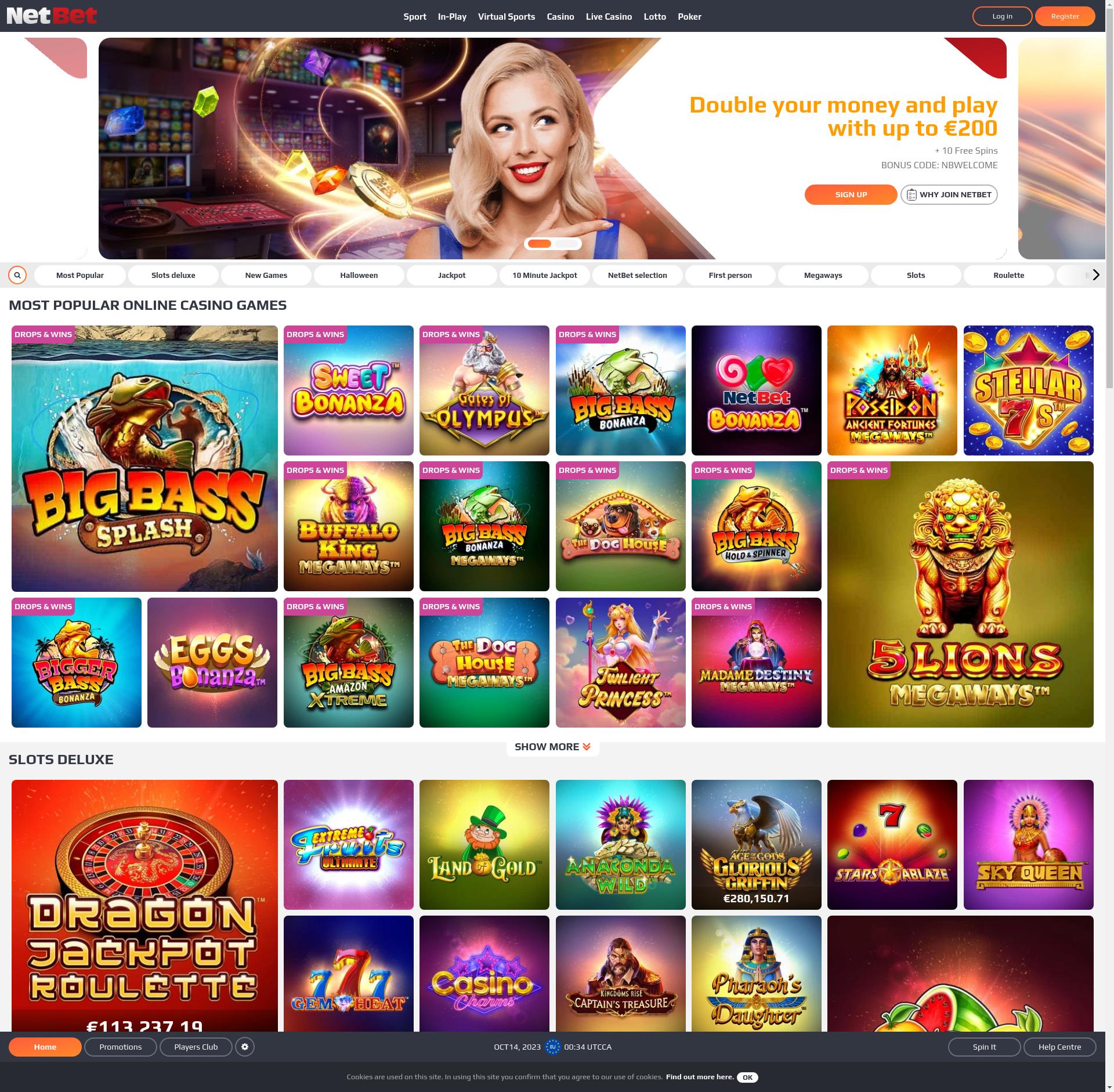 NetBet Casino Review & Bonuses