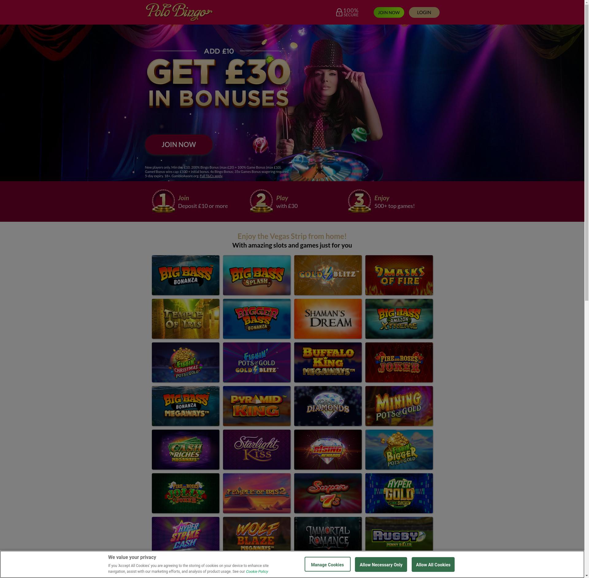 Polo Bingo Casino Review & Bonuses