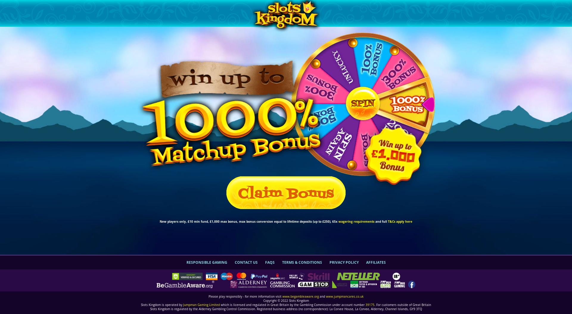 Slots Kingdom Casino Review & Bonuses | June, 2022