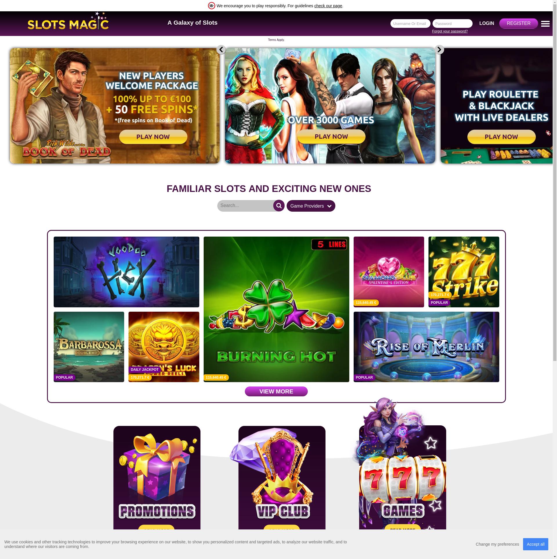 Slots Magic Casino Review & Bonuses