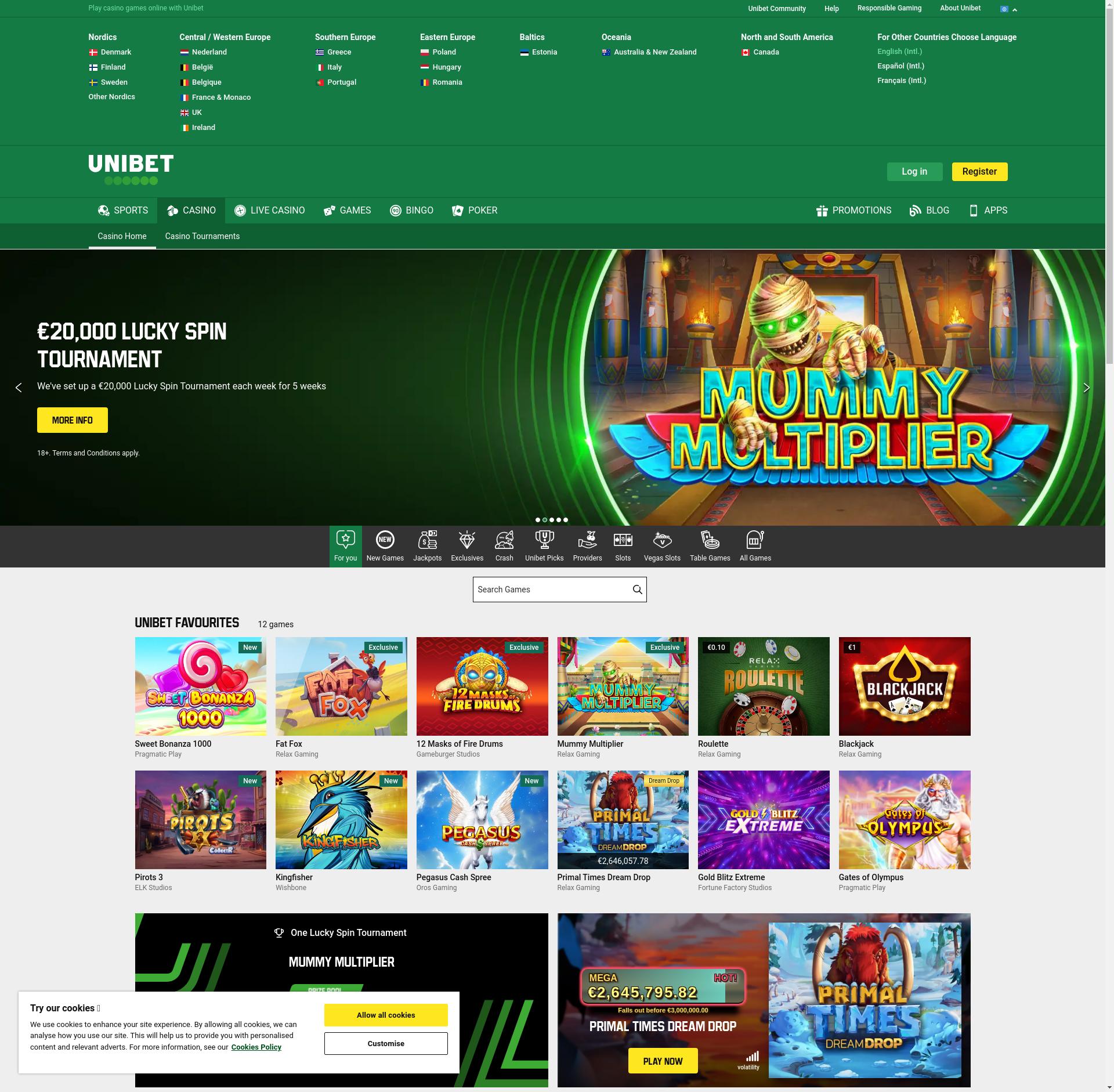 Unibet Casino Review & Bonuses