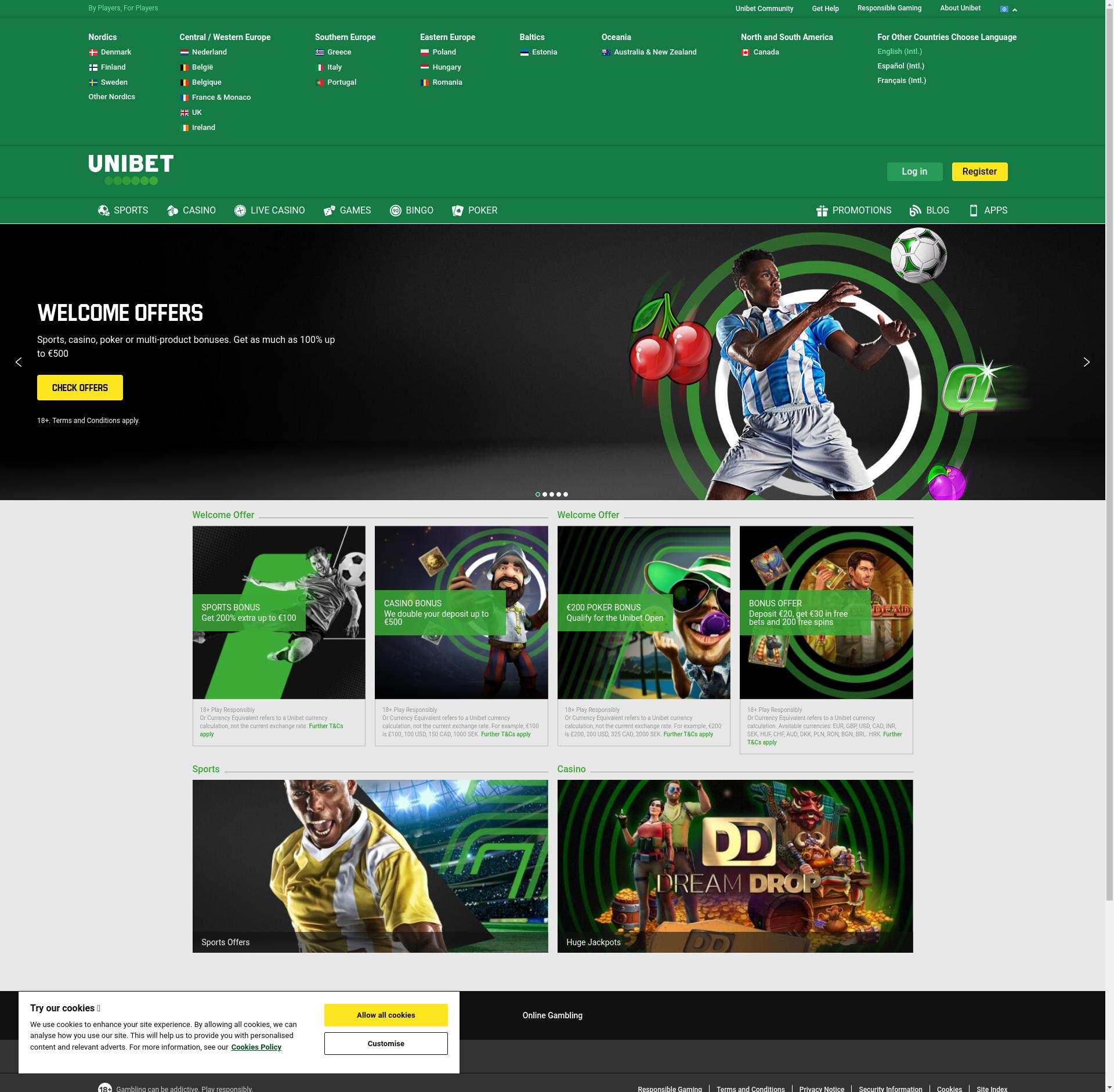 Unibet Casino Review & Bonuses
